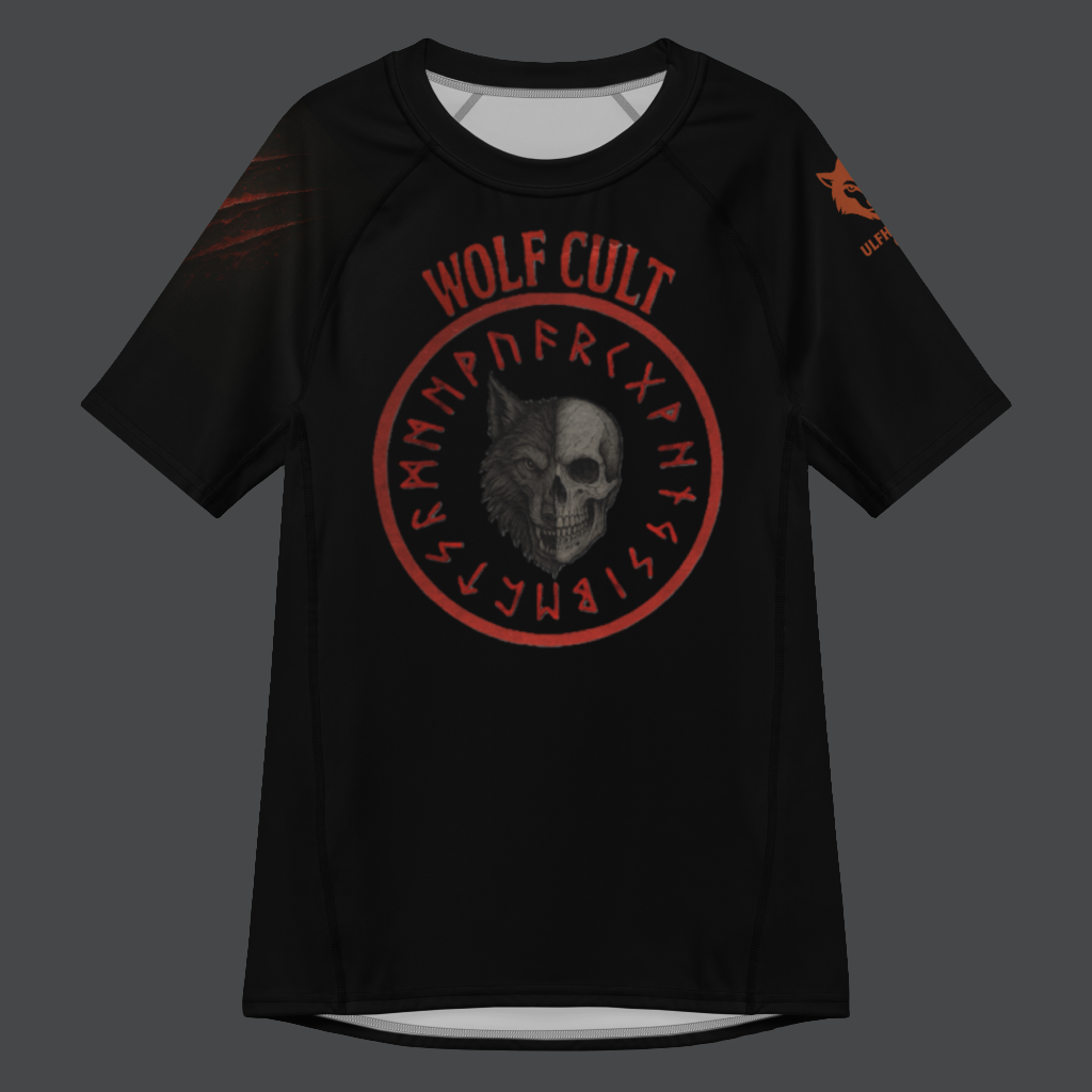 Wolf Cult | Ulfhednar Co. BJJ/MMA Rash Guard - Short sleeve